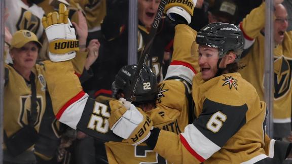 Cole Smith doubles Golden Knights’ lead late in 3rd period - ESPN Video