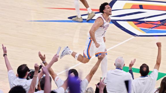 Thunder top Spurs in pivotal Game 5 to take 3-2 series lead - ESPN Video