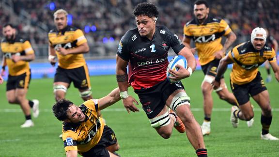 Crusaders record dominant win over Hurricanes - ESPN Video