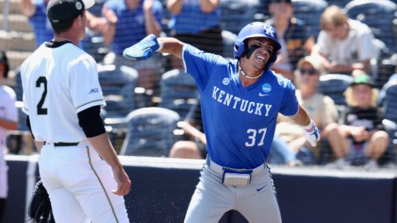 Highlight: Jayce Tharnish's speed leads Kentucky past Wake Forest ...