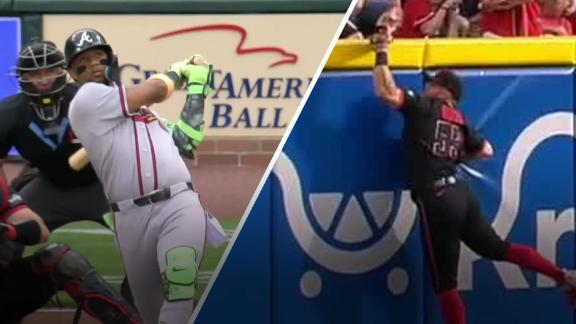 Blake Dunn robs Braves from going back-to-back after Ronald Acuña Jr.'s ...