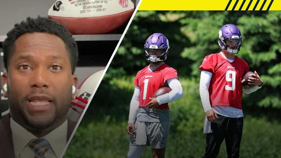 Could the Vikings' QB situation cause locker room drama? - ESPN Video