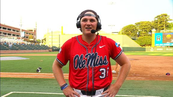 Will Furniss expresses joy over Ole Miss making it to Omaha - ESPN Video