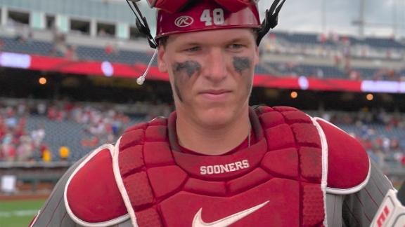 OU's Deiten LaChance relives fighting through injury, drilling dingers ...