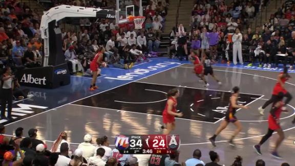 Jovana Nogic drains the shot - ESPN Video