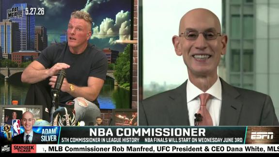 Adam Silver addresses state of flopping and officiating in NBA - ESPN Video