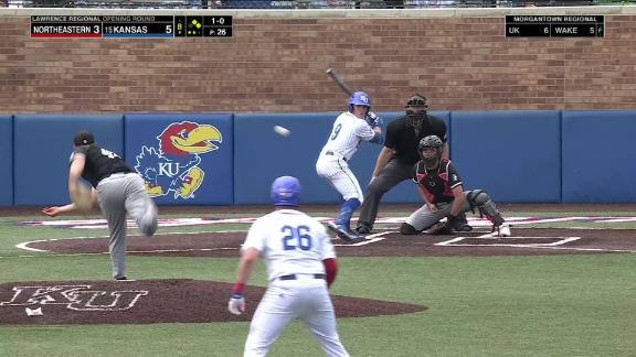 Cade Baldridge with an RBI Single - ESPN Video