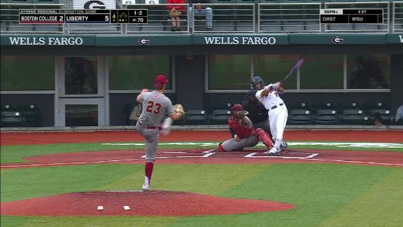 Josh Campos mashes a home run vs. Boston College - ESPN Video
