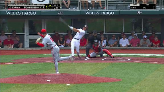 Jacob Parker smashes go-ahead 2-run dinger for Mississippi State - ESPN ...
