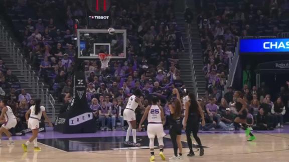 Veronica Burton drills the trey - ESPN Video