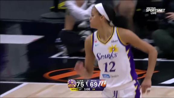Rae Burrell makes the bucket - ESPN Video